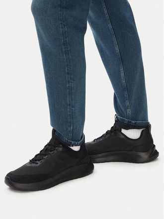 Calvin Klein Sneakers Light Eva Runn Ess Laceup Ny-Su HM0HM02342 Schwarz