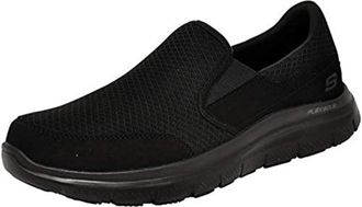 Skechers Herren Flex Advantage Slip Resistant Sr Mcallen Slip On Arbeitsschuh, Schwarz, 39.5 EU