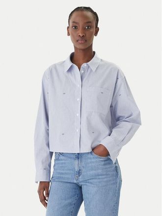 Joop JOOP! Jeans Hemd Basima 10019224 30101901 Blau Oversize