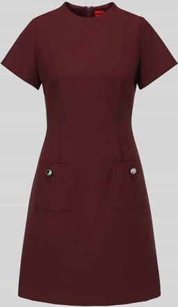 HUGO BOSS Tailliertes Etuikleid mit Viskose-Anteil Modell Kihanna