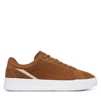Tommy Hilfiger Sneakers Tommy Hilfiger Th Court Premium Suede FM0FM05880 Braun