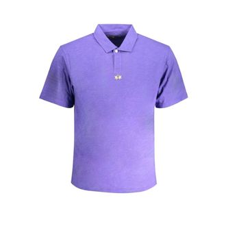 La Martina Viola Cotton Polo Shirt - - Tops - Herren - Lila - M