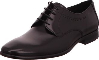 Lloyd Herren Schn&uuml;rhalbschuhe OCAS, M&auml;nner Businessschuhe,Derby,Normalweit,Shoes,Low-tie,schn&uuml;rschuhe,schn&uuml;rer,Anzugschuhe,SCHWARZ,46.5 EU / 11.5 UK