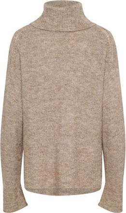 Part Two Femme, Pulls, Beige, Taille: 44 FR Col roulés