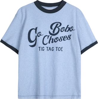 Bobo Choses T-shirt Go Bobo Coton Bio - Collection Femme Bobo Choses