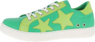 Andrea Conti Damen Low Top Sneaker, Gras/Pistazie, 41 EU