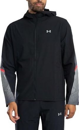 Under Armour Homme Veste &Agrave; Capuche Velociti Storm, Black, XXL