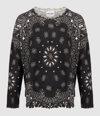 Kujten Pull Mela Bandana Bico Noir Blanc