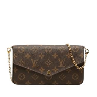 Louis Vuitton Pre-owned Pochette Felicie - Femme - Pre-owned - Brun - Taille: ONE Size