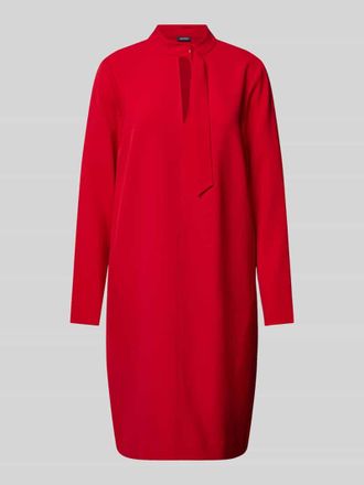 Joop Knielanges Kleid mit Schl&uuml;sselloch-Ausschnitt