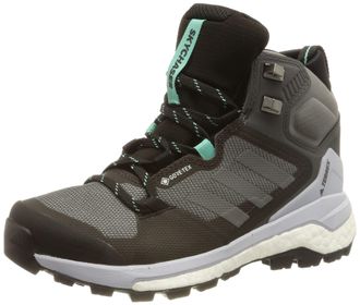 adidas Damen Terrex Skychaser 2 Mid GTX W Traillaufschuh, Sechs Grau Vier Grau Silber Alone, 37 1/3 EU