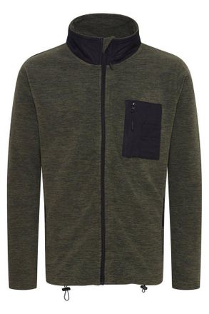 Indicode Fleecejacke IDWilton Herren Fleecejacke mit Stehkragen