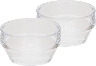 Snow Peak Sayou Teetassen-Set, 2 St&uuml;ck, Transparent, 150ml, Stapelbare Teetasse geeignet f&uuml;r Camping & Outdoor