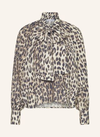 Mrs & Hugs Mrs & Hugs Schluppenbluse Mit R&uuml;schen beige