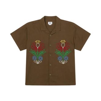 Obey Homme, Chemises, Brun, Taille: XL Chemises