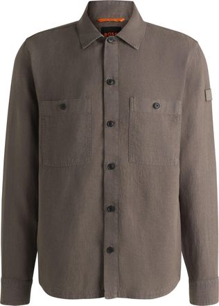 BOSS Locky_2_M 10267894 01 Shirt Open Beige294 L