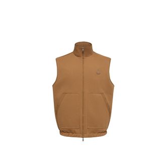 Moncler Moncler Reversible Zip-up Gilet, Men, Brown, Size: Xs