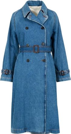 Max Mara Damen, Mäntel, Blau, 2XSGröße