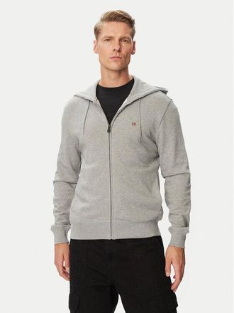 Napapijri Sweatshirt Balis Fzh NP0A4HHV Grau Regular Fit