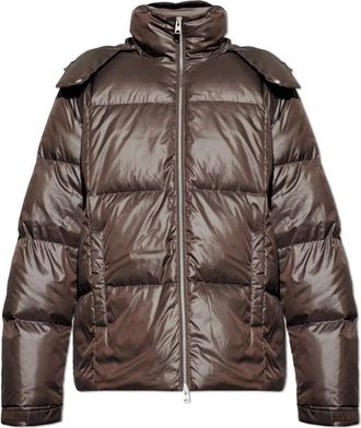 AllSaints Homme, Vestes, Brun, Taille: M Lupin Puffer Jacket