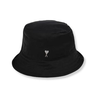 Ami Caps & Mützen - Nylon Bucket Hat - Gr. 56 - in Schwarz - für Damen