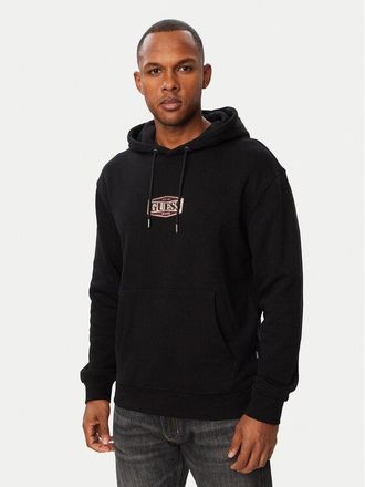 Guess Sweatshirt M6BQ12 K5459 Schwarz Regular Fit