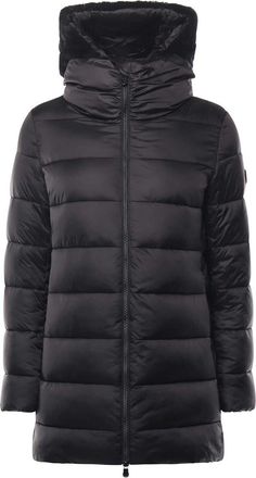 Save The Duck Manteau Au Genou - Noir