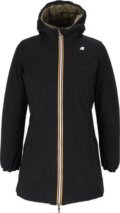 K-Way Denise St Thermo Double 3/4 Jacke - - Jackets - Herren - Schwarzk - L