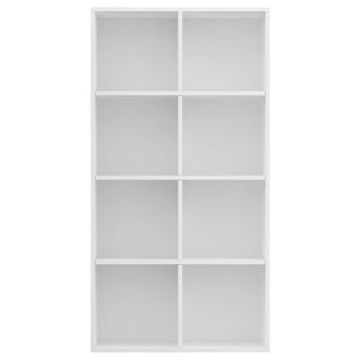 Generic B&uuml;cherregal aus Holzwerkstoff, Kann Als Sideboard, Offenes Lagerregal mit Gitterf&auml;chern f&uuml;r Wohnzimmer, Schlafzimmer und Heimb&uuml;ro Verwendet Werden (66