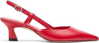 Stuart Weitzman Femme, Chaussures, Rouge, Taille: 39 EU Vinnie 50 Slingback