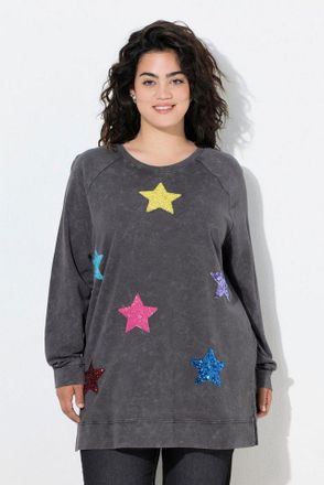 Angel Of Style Sweatshirt Sweatshirt oversized Paillettensterne