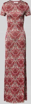 Paco Rabanne Maxikleid mit Rundhalsausschnitt