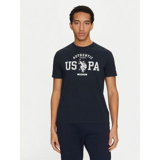 U.S.Polo Association T-Shirt MUP4083 Dunkelblau Regular Fit