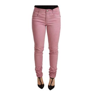 Acht Cotton Slim Fit Denim Skinny Pants - - Trousers - Damen - Rosa - W26