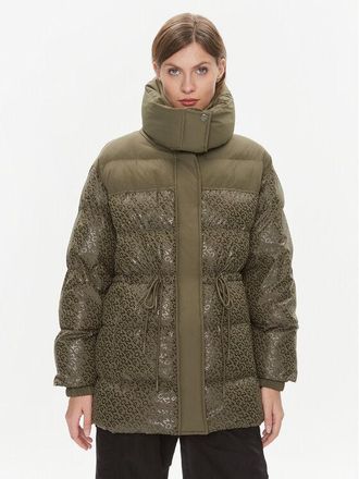 Pinko &Uuml;bergangsjacke Convalida 101641 A127 Khakifarben Regular Fit