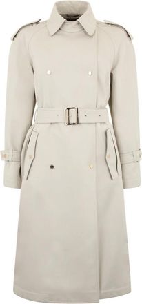 Moorer Femme, Manteaux, Beige, Taille: 44 FR Manteaux