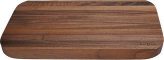 Santos Schneidebrett Walnussholz 50x30x3cm - K&uuml;chenbrett massiv & antibakteriell - Hackbrett & Servierplatte - edles Holzbrett Made in Italy