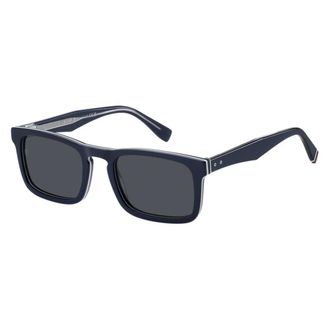 Tommy Hilfiger Homme, Accessoires, Bleu, Taille: 54 MM 2068/S Lunettes de soleil