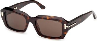 Tom Ford Icon Sonnenbrille - - Accessories - unisex - Braun - 53 MM