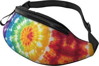Generic Mode H&uuml;fttaschen Bunter Batikdruck Handytasche Tasche H&uuml;fttaschen H&uuml;fttasche F&uuml;r Outdoor Herren Aktivit&auml;ten 14X35Cm