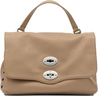 Zanellato Femme, Sacs, Brun, Taille: ONE Size Postina Daily Sac &agrave; Main en Cuir