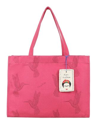 Fritzi Aus Preu&szlig;en Damen Fritzi x Frida Kahlo Easy01 Kolibri Canvas Pinki Shopper