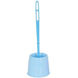 MSV WC Bürste, Kunststoff, blau, 13x13x41.5 cm