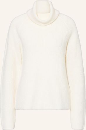 HUGO BOSS Rollkragenpullover Falodina Mit Alpaka weiss