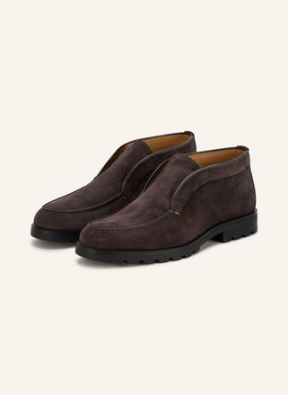 Santoni Boots Rock grau