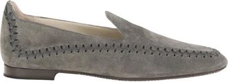 Giorgio Armani Loafer aus Leder - - Shoes - Damen - Grau - 40 EU