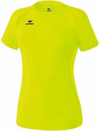 Erima Damen Performance T-Shirt (8080716), neon gelb, 48
