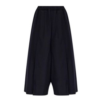 Comme Des Gar&ccedil;ons Wollhose - - Trousers - Damen - Blau - S
