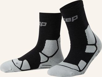 CEP Cep Trekking-Socken Hiking Mid Cushion Mid Cut schwarz