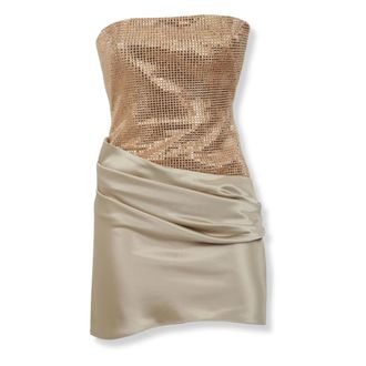 Retrof&ecirc;te Damen, Kleider, Beige, SGr&ouml;&szlig;e
